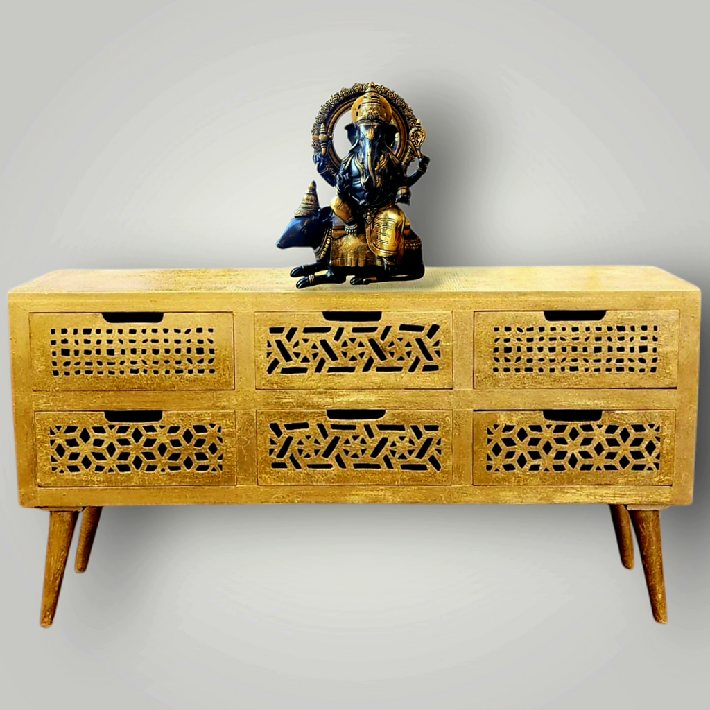 Plasma Console table Gold – Studio Red Lifestyle