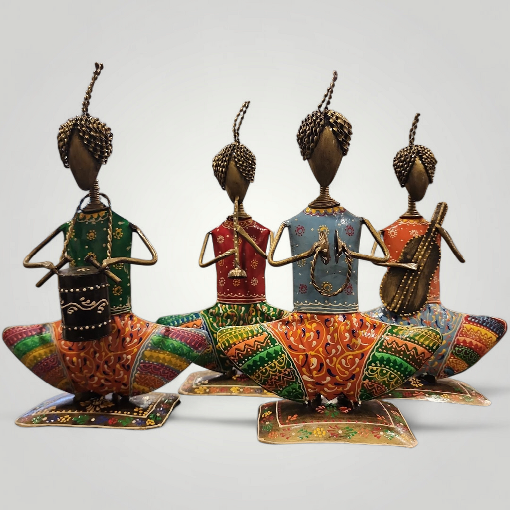 Rhythms of India — Metal Musician Set – Studio Red Lifestyle