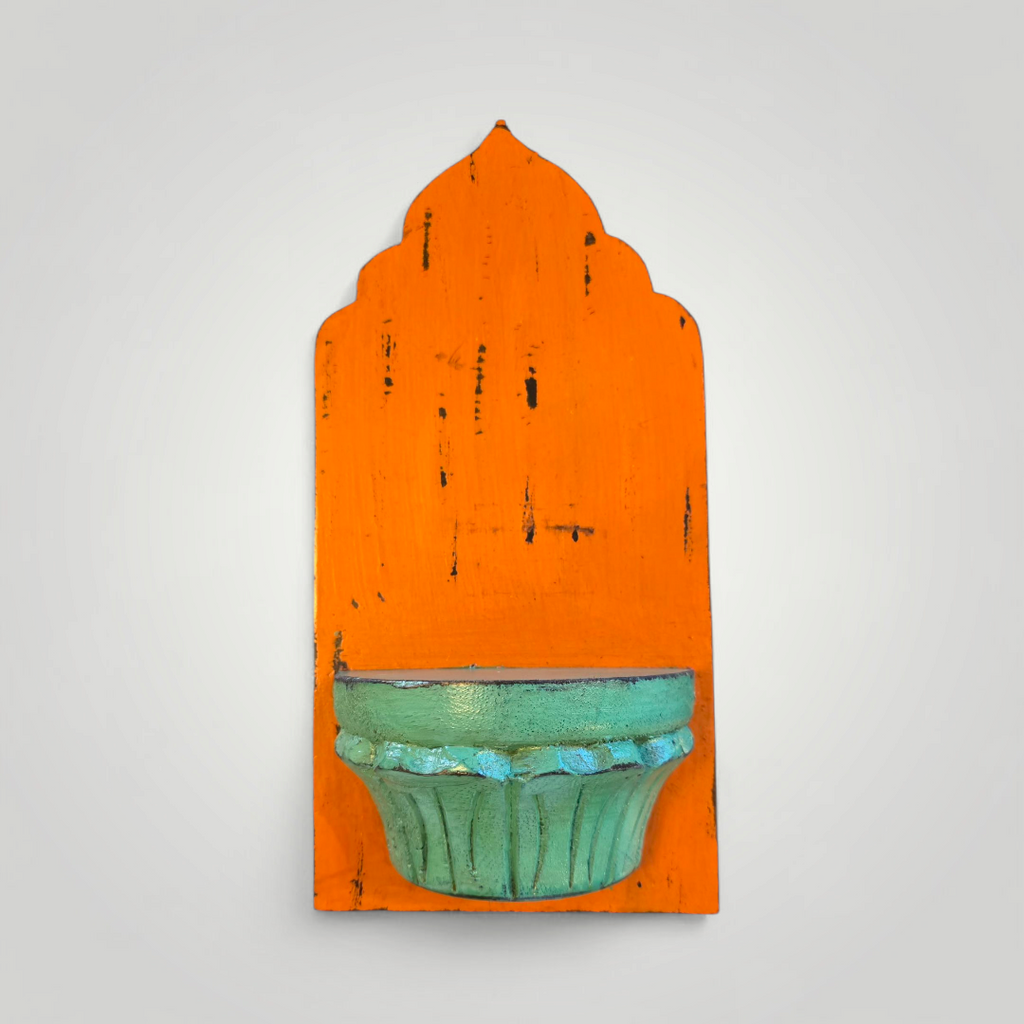 Small Wall Bracket Orange – Studio Red Lifestyle